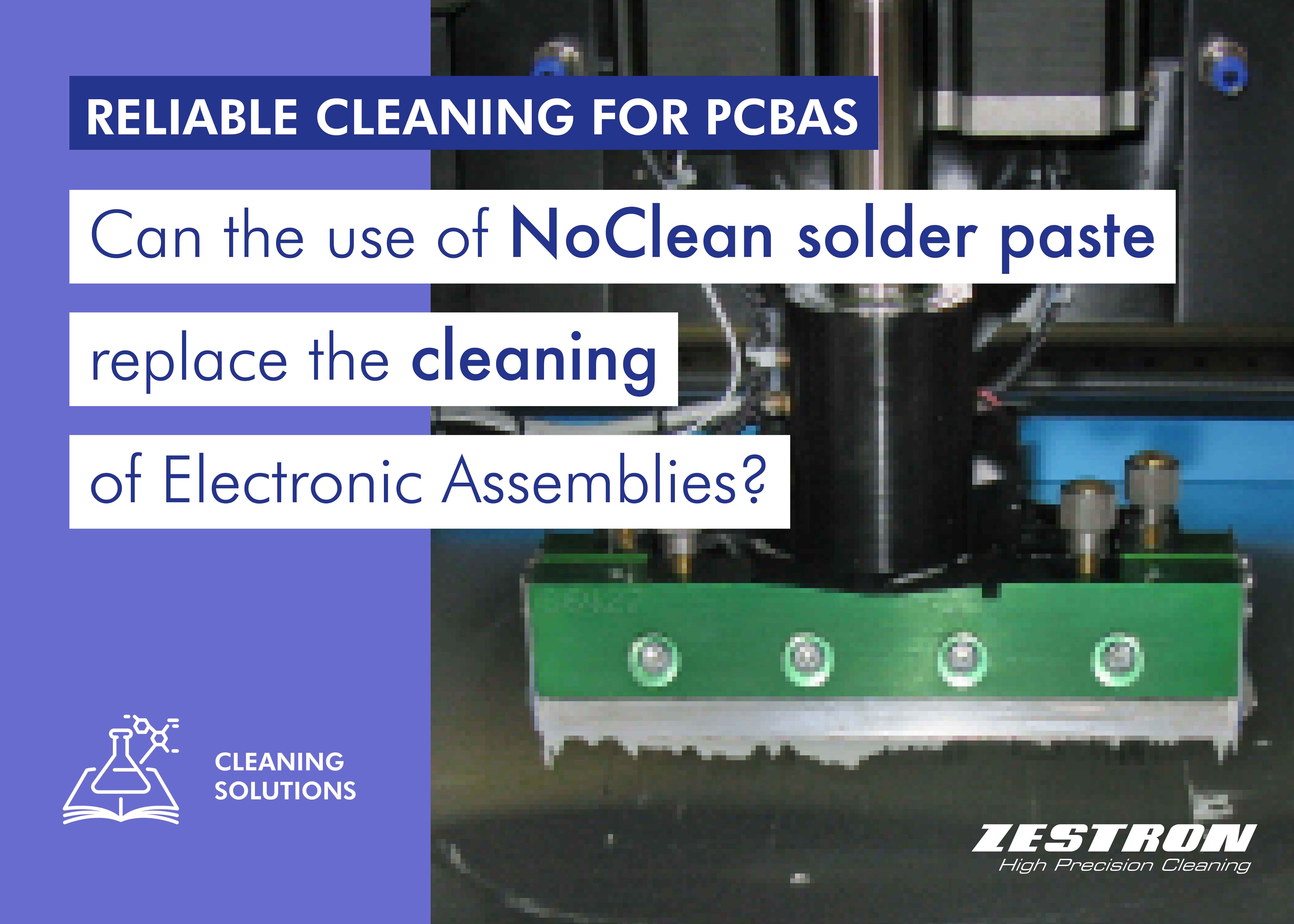 02 | Can the Use of NoClean Solder Pastes Replace the Cleaning of ...