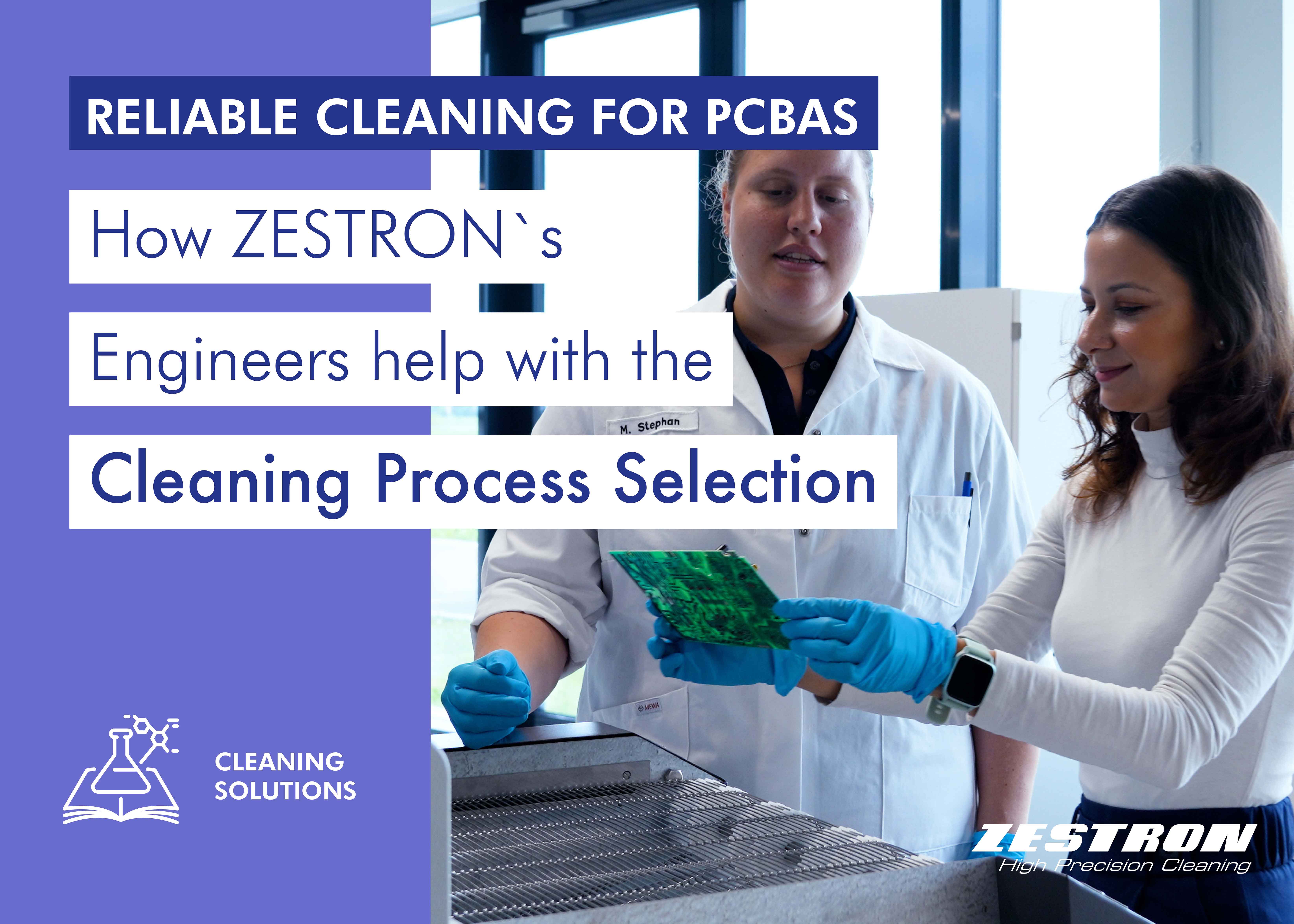04 | How Zestrons engineers help with the selection of the cleaning process