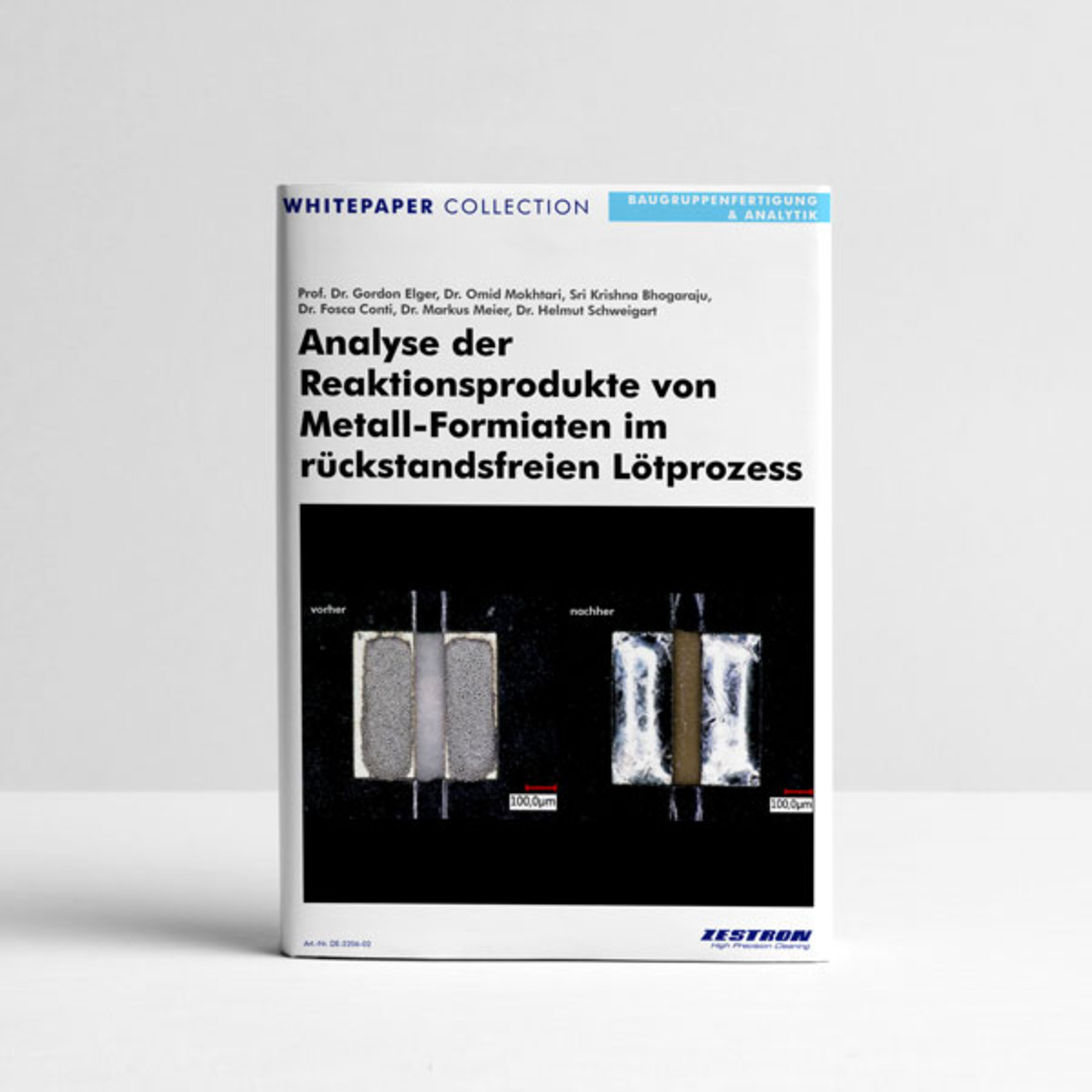 Metall-Formiate im rückstandsfreien Lötprozess analysiert