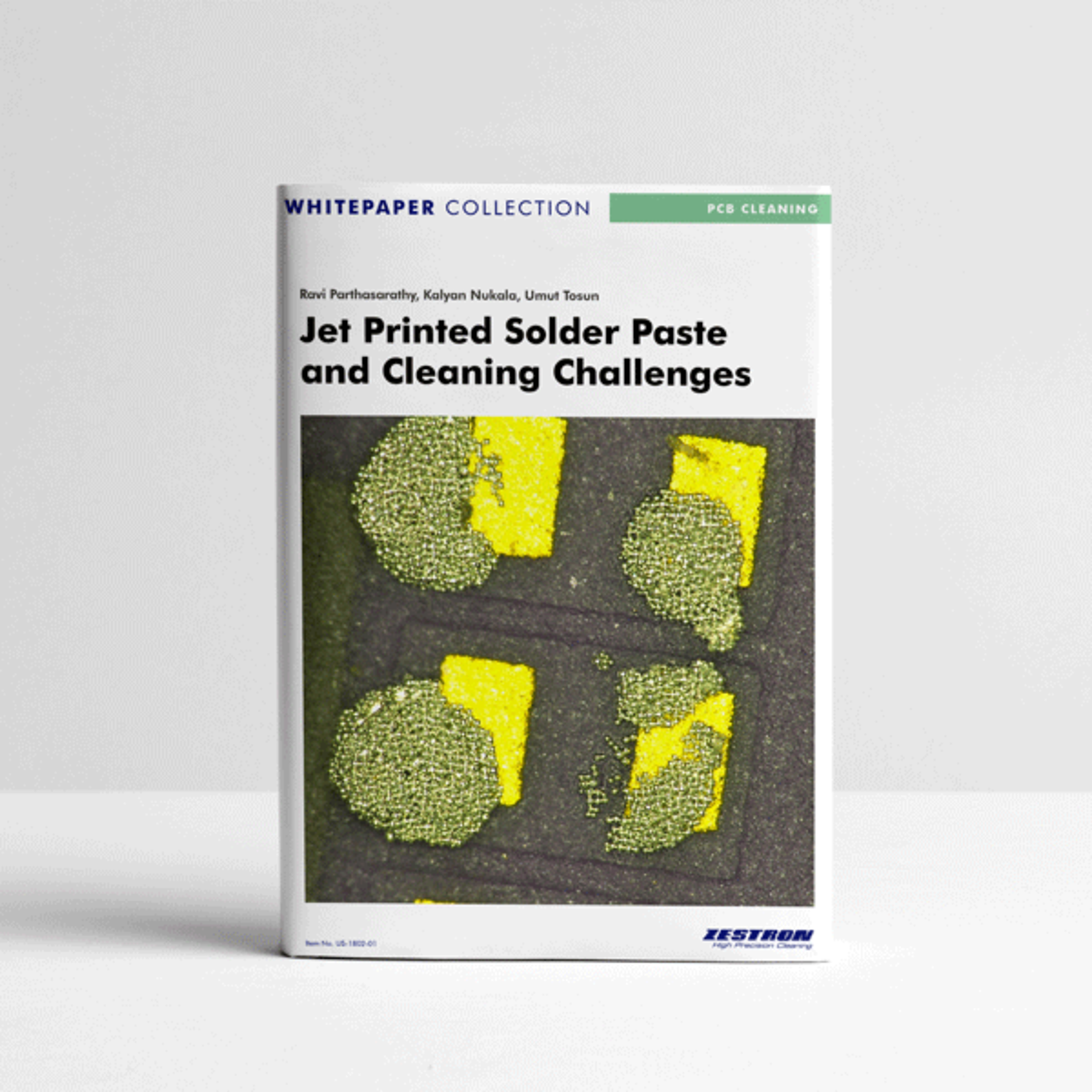 Jet Printed Solder Paste and Cleaning Challenges